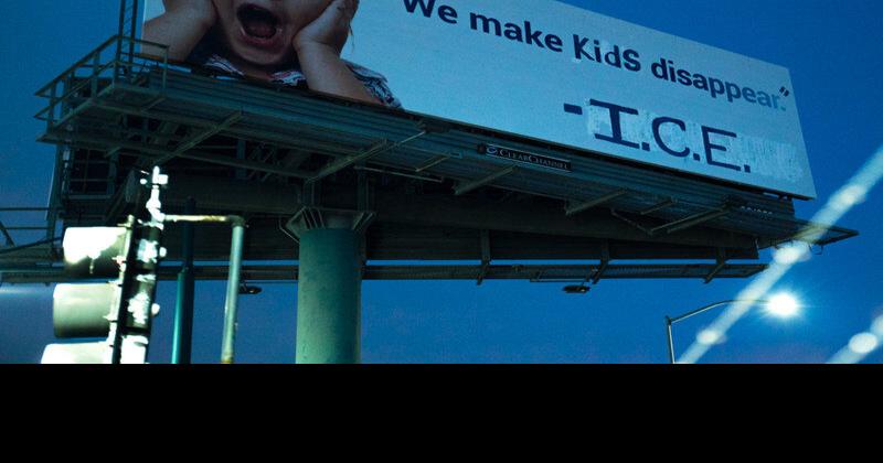 VIDEO: Guerrilla Activists INDECLINE Create Anti-ICE Billboard ...