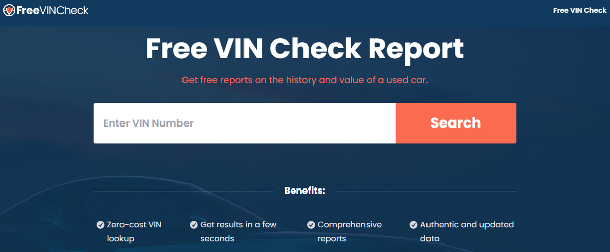 10 Best Free Vin Check Services: Get A Vehicle History Report | Motor ...