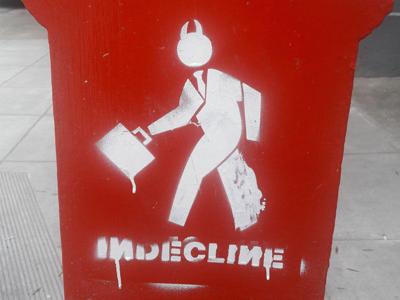 Know Your Street Art: INDECLINE’s New Devil and a Collage on Valencia ...