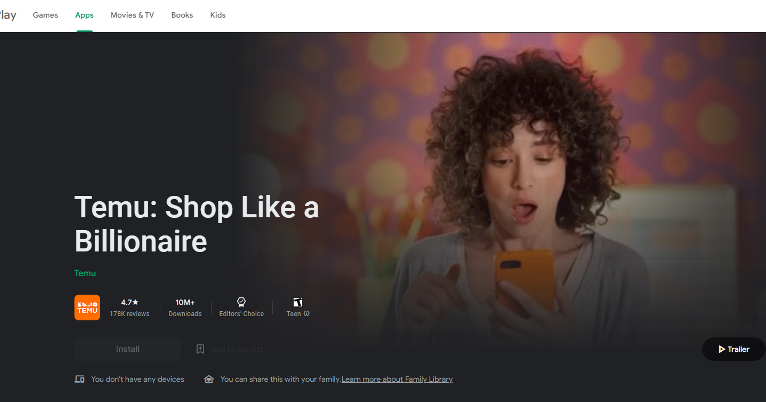 Temu’s “Shop Like A Billionaire” Ad Surpasses 100 Million YouTube Views ...