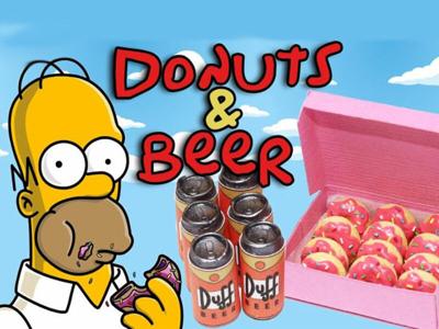 Do Not Miss This Homer-Tastic Doughnuts-and-Beer Tasting | Dining ...