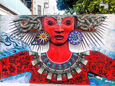 Is This Mural at the Edge of the Castro God, Satan, or Something Else ...