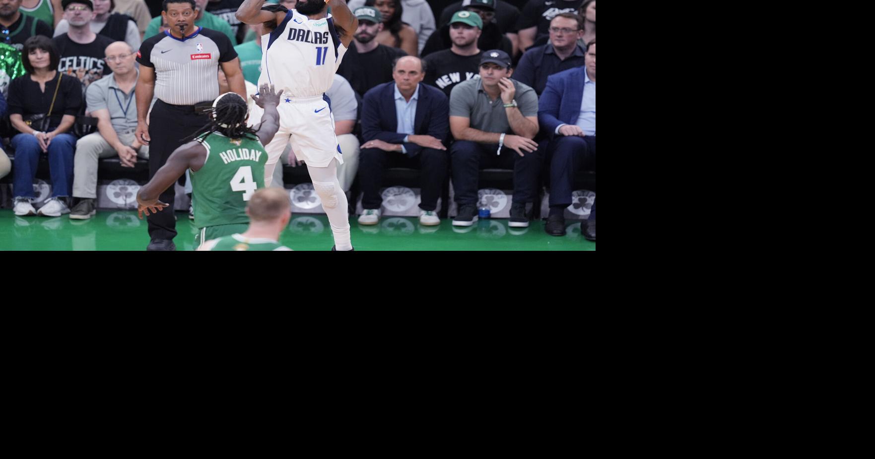 Mavericks star Kyrie Irving breaks left hand in offseason workout, has ...