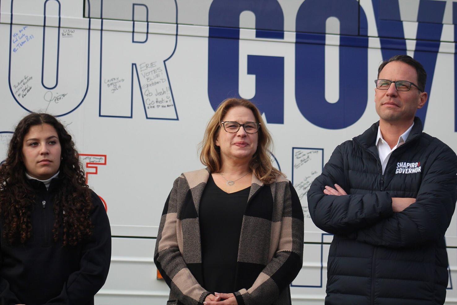 A week before election, Shapiro rolls through W. Pa. | News ...