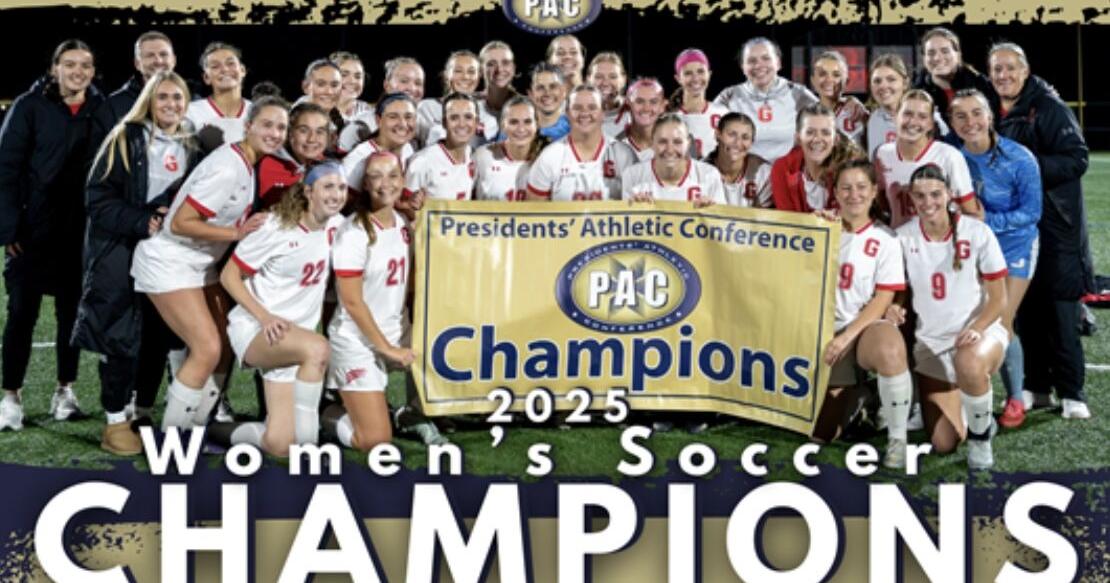 Grove City College women's soccer team captures 3rd straight PAC crown ...