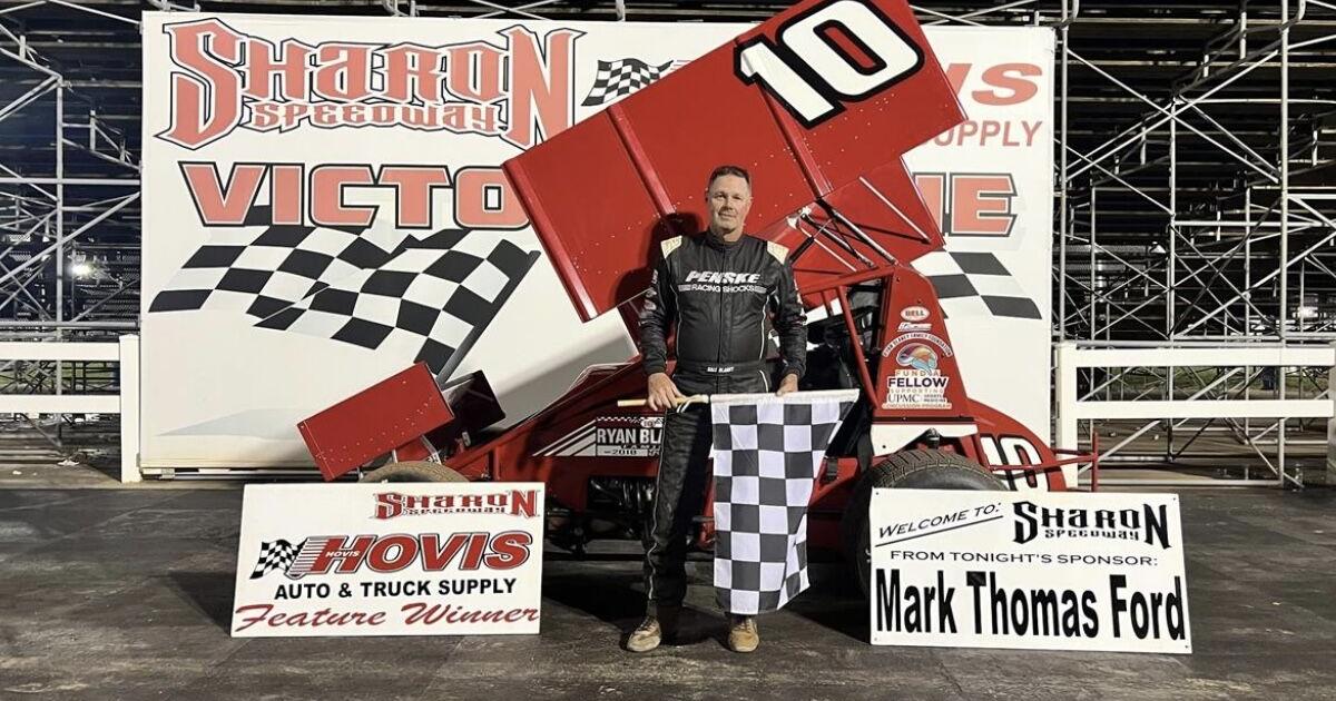 Dale Blaney captures checkered flag in '410' Sprints feature at Sharon ...