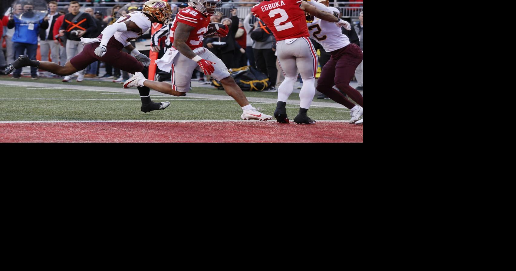 Henderson, McCord combine for 4 scores as No. 2 Ohio State beats ...