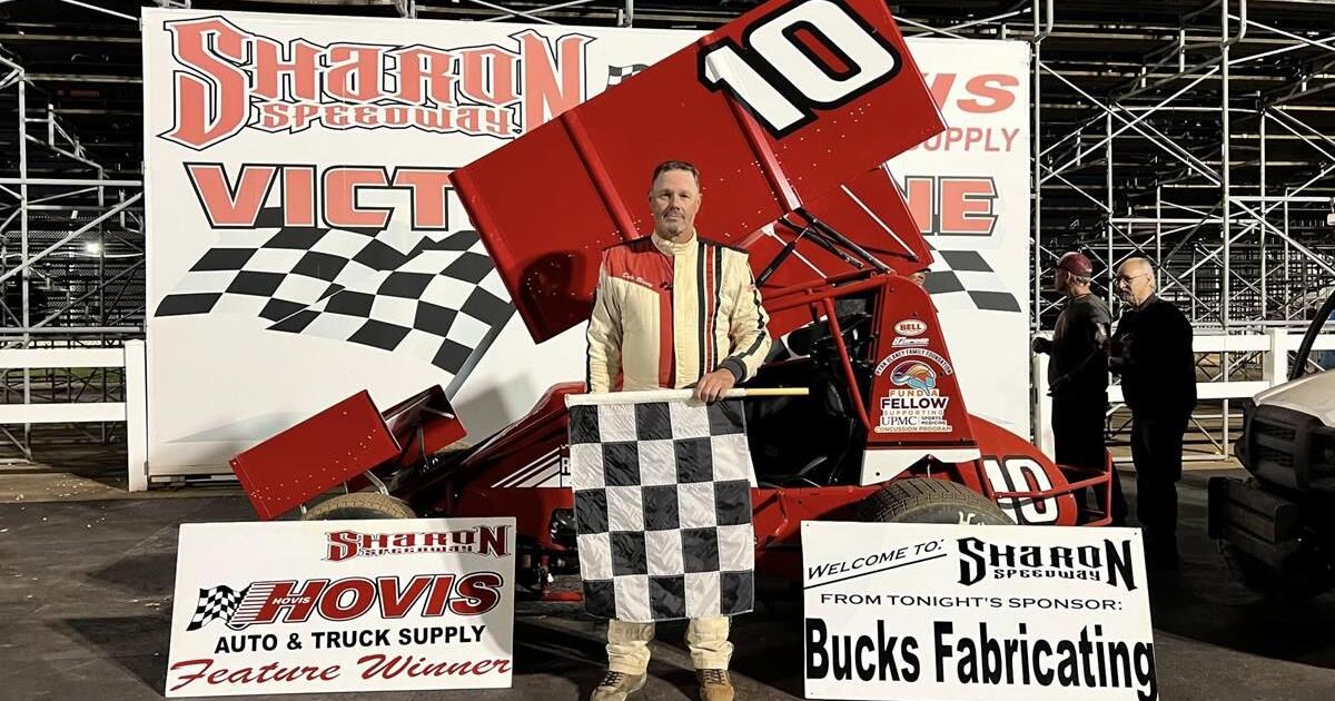 Dale Blaney bags another $4.000 '410' Sprint car feature race at Sharon ...