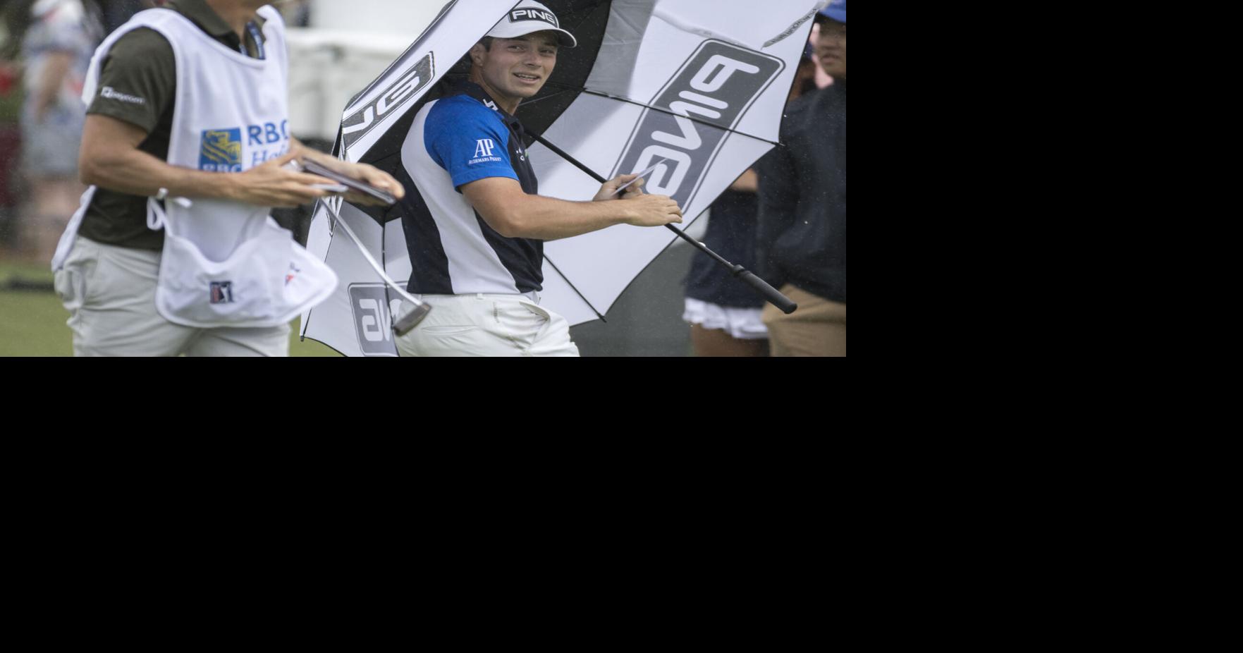 Hovland leads RBC Heritage; Masters champ Rahm struggles | Sports ...