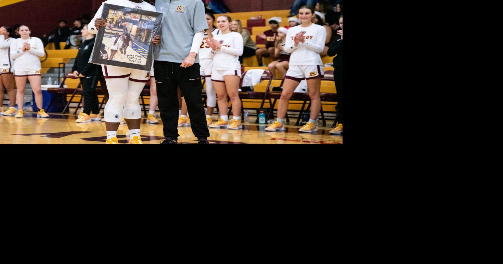Fields honored for records 1,000 career points and 600 rebounds | Local ...