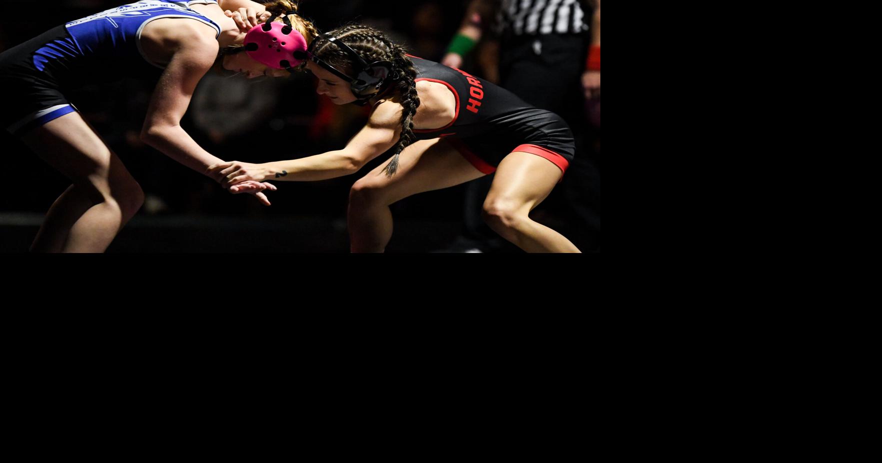 Sharpsville girls wrestling team play spoiler on Hickory's senior night ...