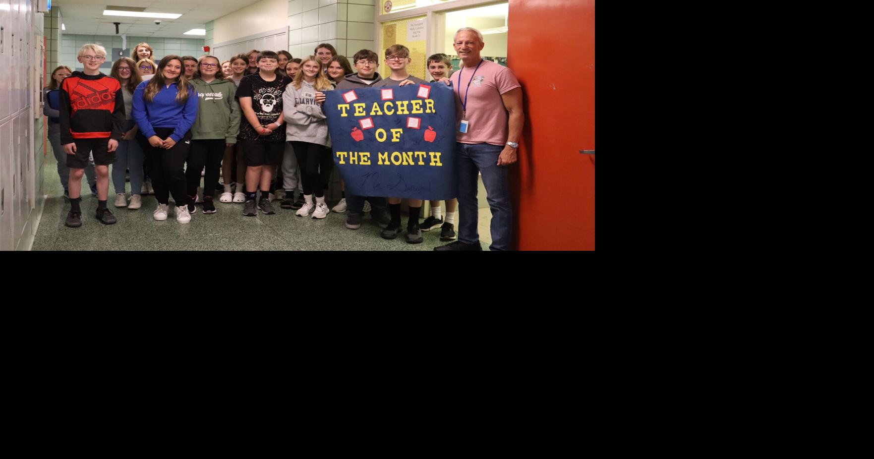Reynolds High students name Sweigard Teacher of the Month | Community ...