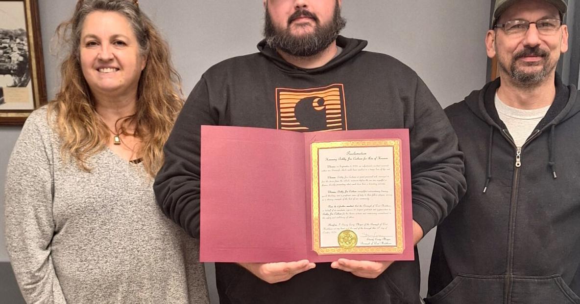 West Middlesex resident recognized for acts of heroism | News | sharonherald.com