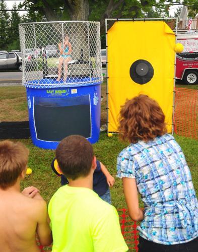 Dunk tank is huge draw at Brookfield summer fest | Local News ...