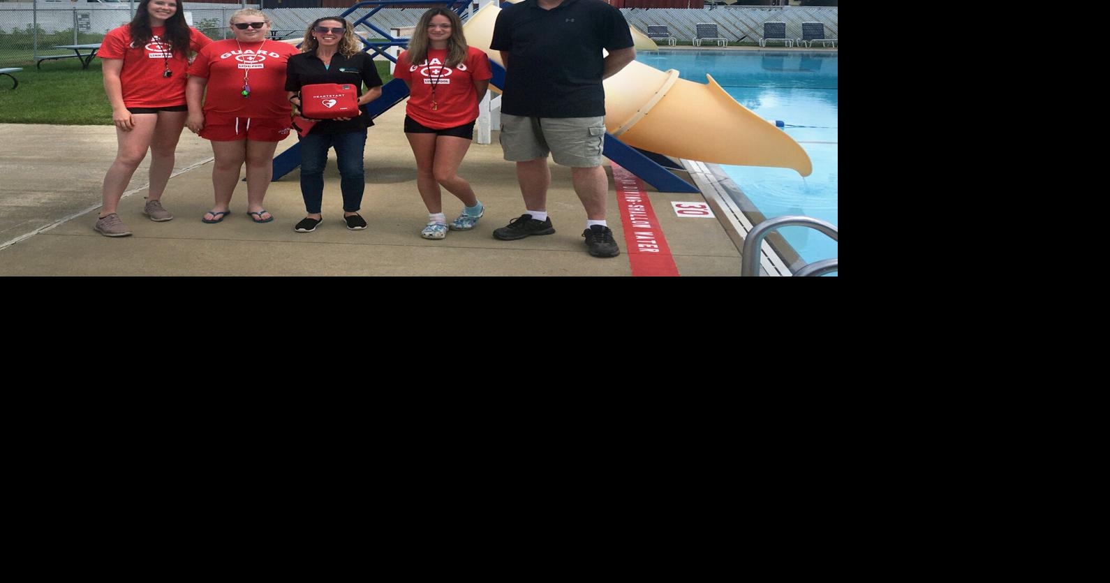 Community pool receives automatic emergency defibrillator | News ...