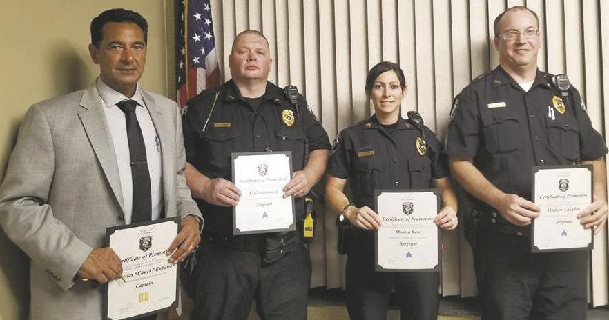 Farrell police officers lauded by leader | Local News | sharonherald.com