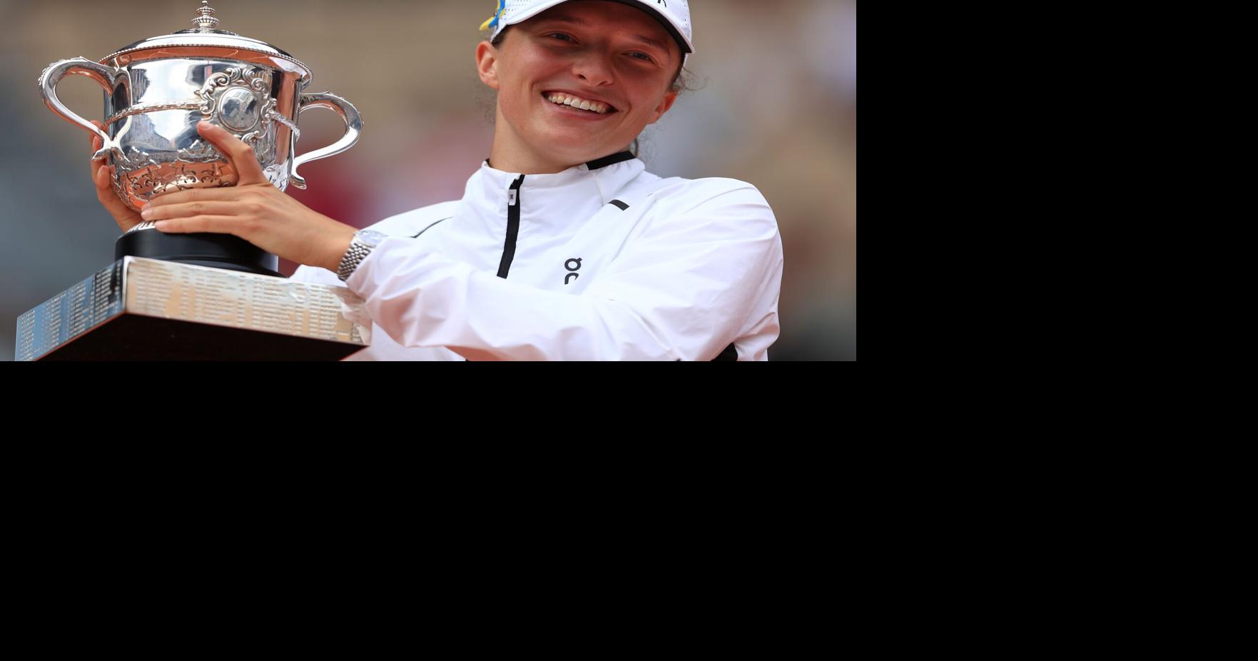 Swiatek tops Muchova in French Open final for 3rd trophy in Paris, 4th ...