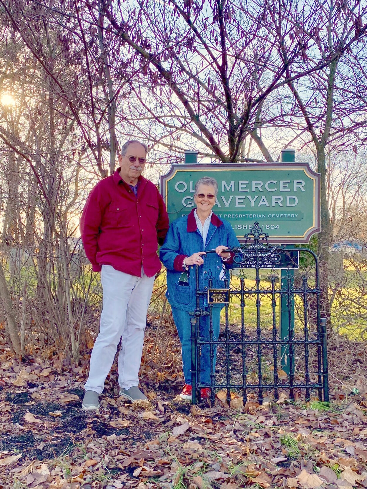 Mercer historical cemetery gate restored | Community | sharonherald.com