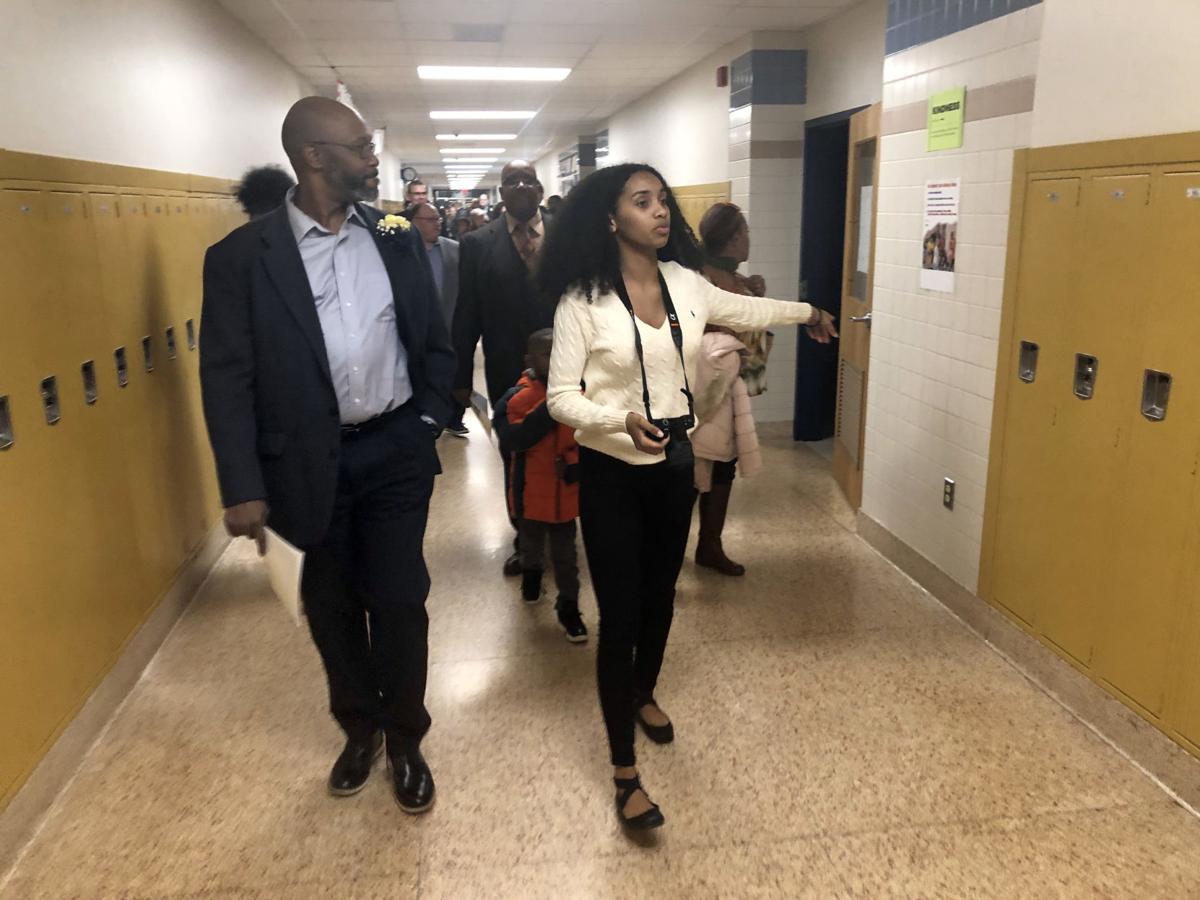 Farrell unveils school renovation work | News | sharonherald.com