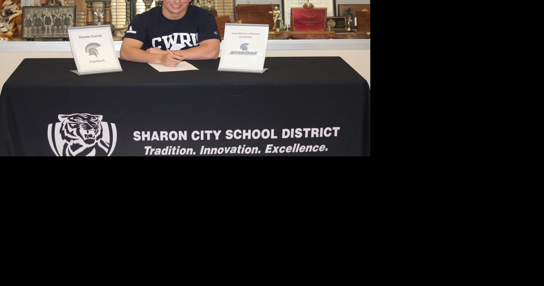 Sharon's Currie to continue education, football career at Case Western ...