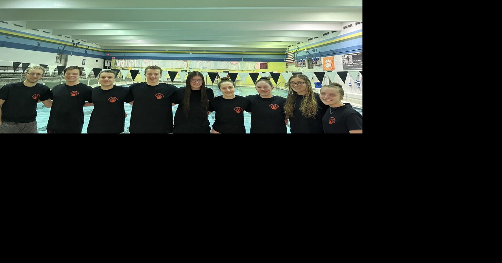 9 members of Sharon High swim team competing in PIAA Championships ...