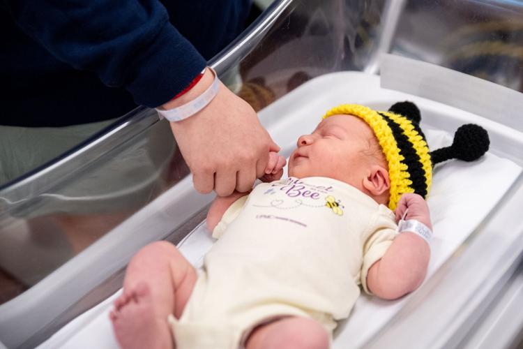 UPMC Horizon celebrates Mother's Day with crocheted bee hats for ...