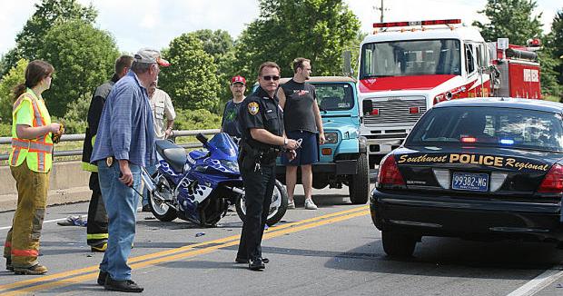 3-vehicle crash kills Farrell motorcyclist on Route 318 | Gallery ...