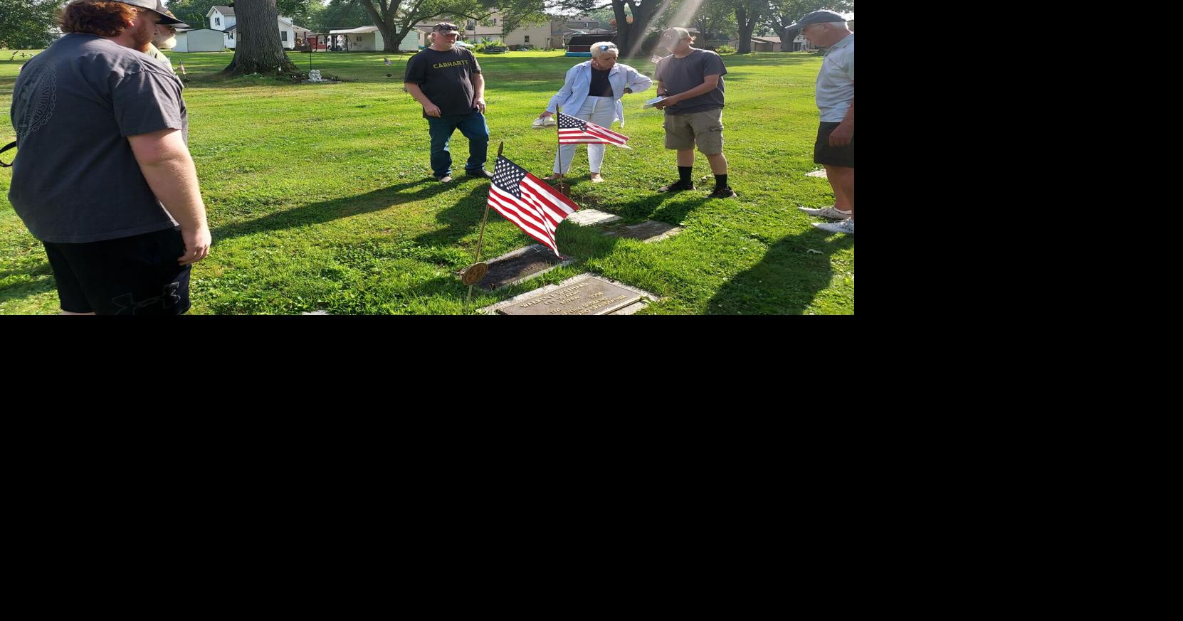 Eagle Scout projects commemorate veterans' graves at Riverside Cemetery ...