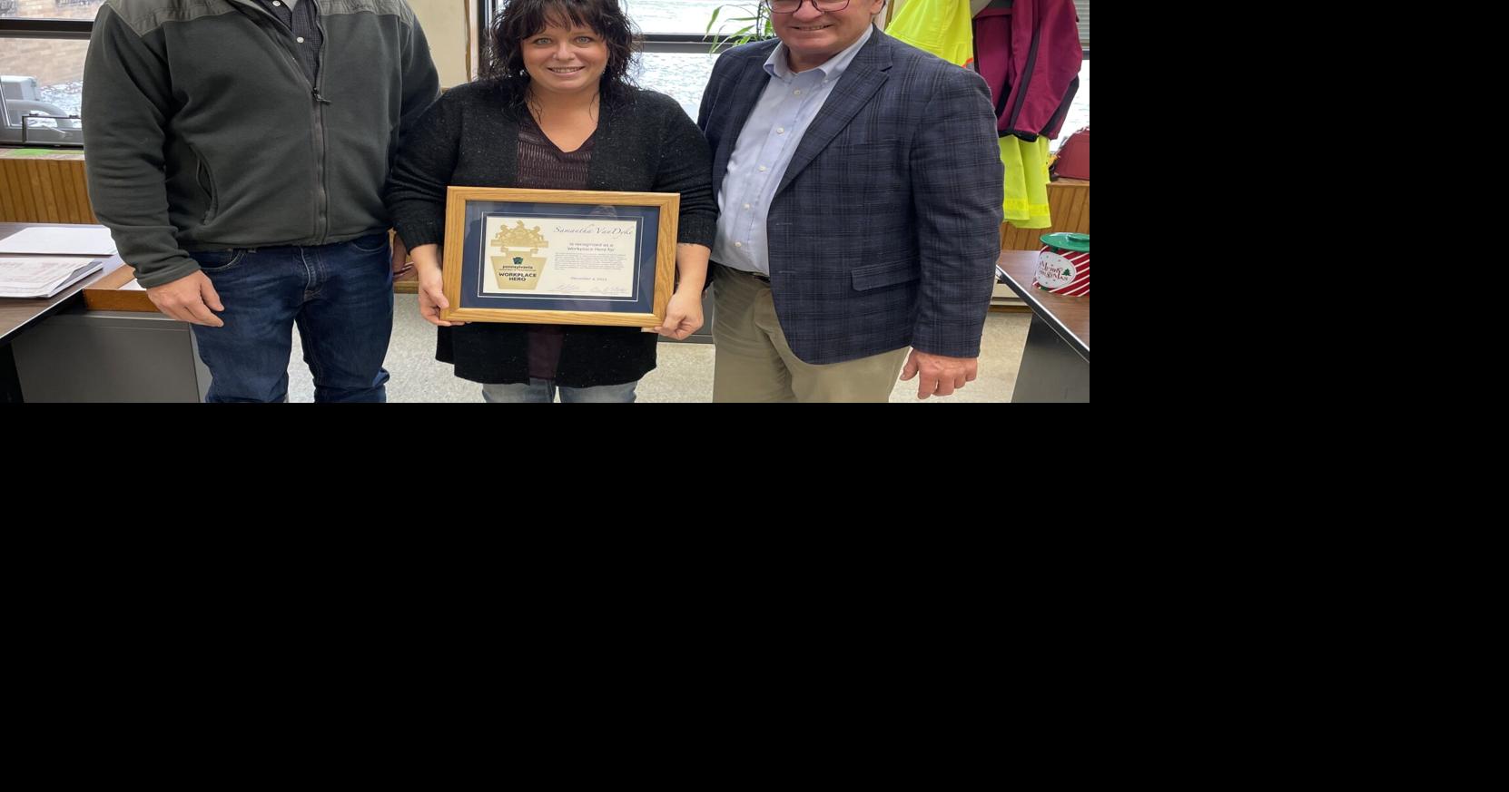 PennDOT honors lifesaving employee | News | sharonherald.com