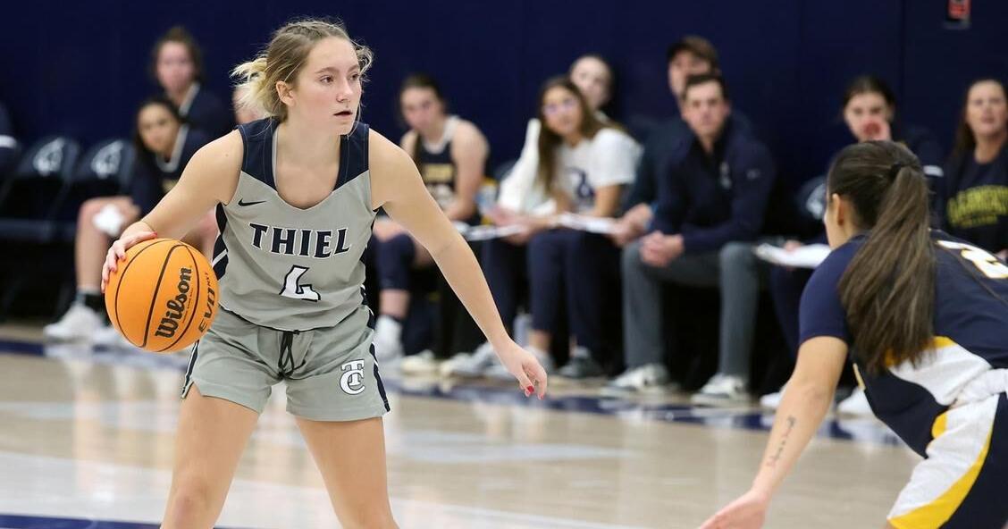 Josie Lewis, Elijah Harden lead Thiel basketball teams in doubleheader ...