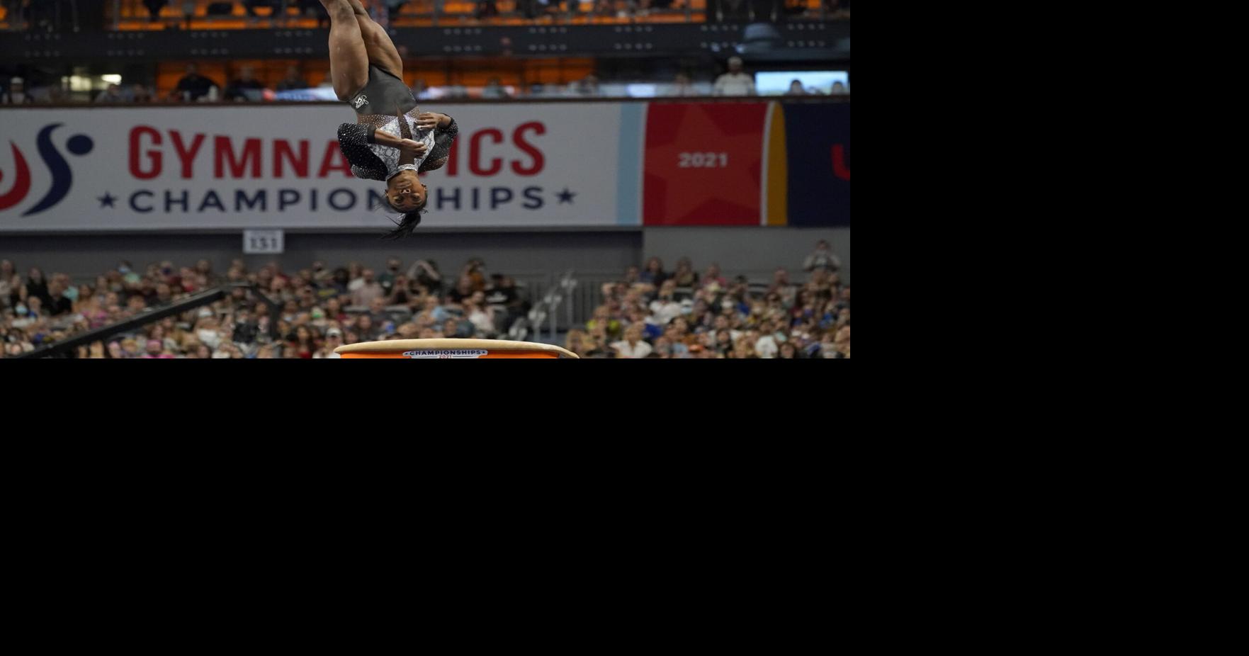 7 for Simone: Biles captures 7th U.S. Gymnastics championship | Sports ...