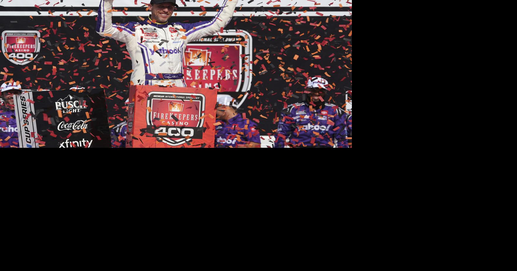 Hamlin wins at Michigan for his 3rd NASCAR Cup Series victory of the ...