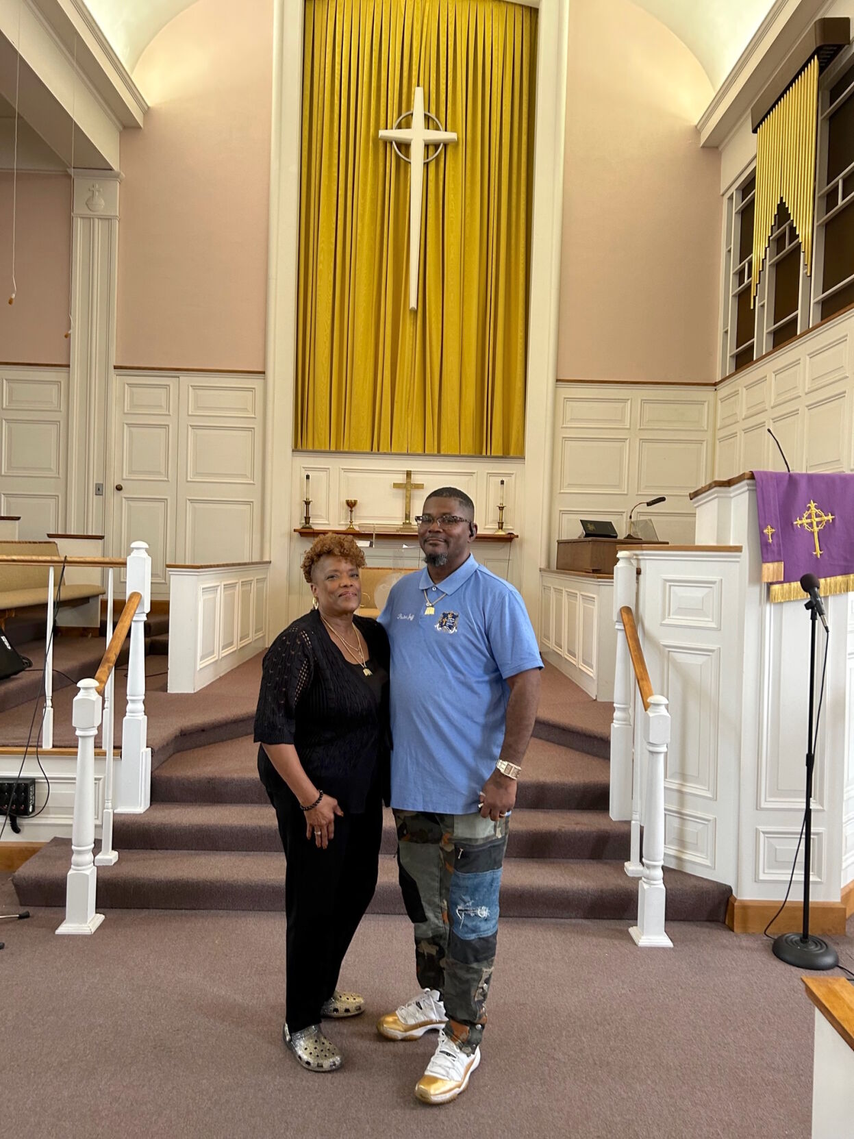 A place to do God's work; Sharon congregation gives its church building ...