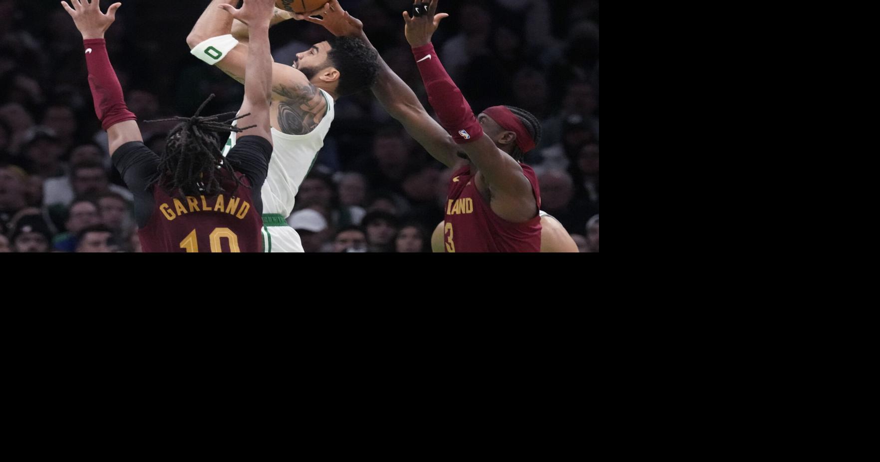 Tatum, Brown lead Celtics past Cavaliers, 120-113, to remain unbeaten ...