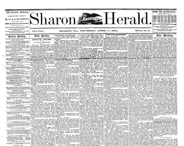 Herald marks 150th year | Local News | sharonherald.com