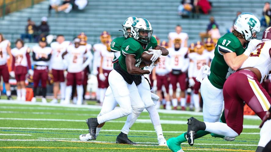 No. 18 Rock celebrates Homecoming with 40-14 win over Gannon | Sports ...