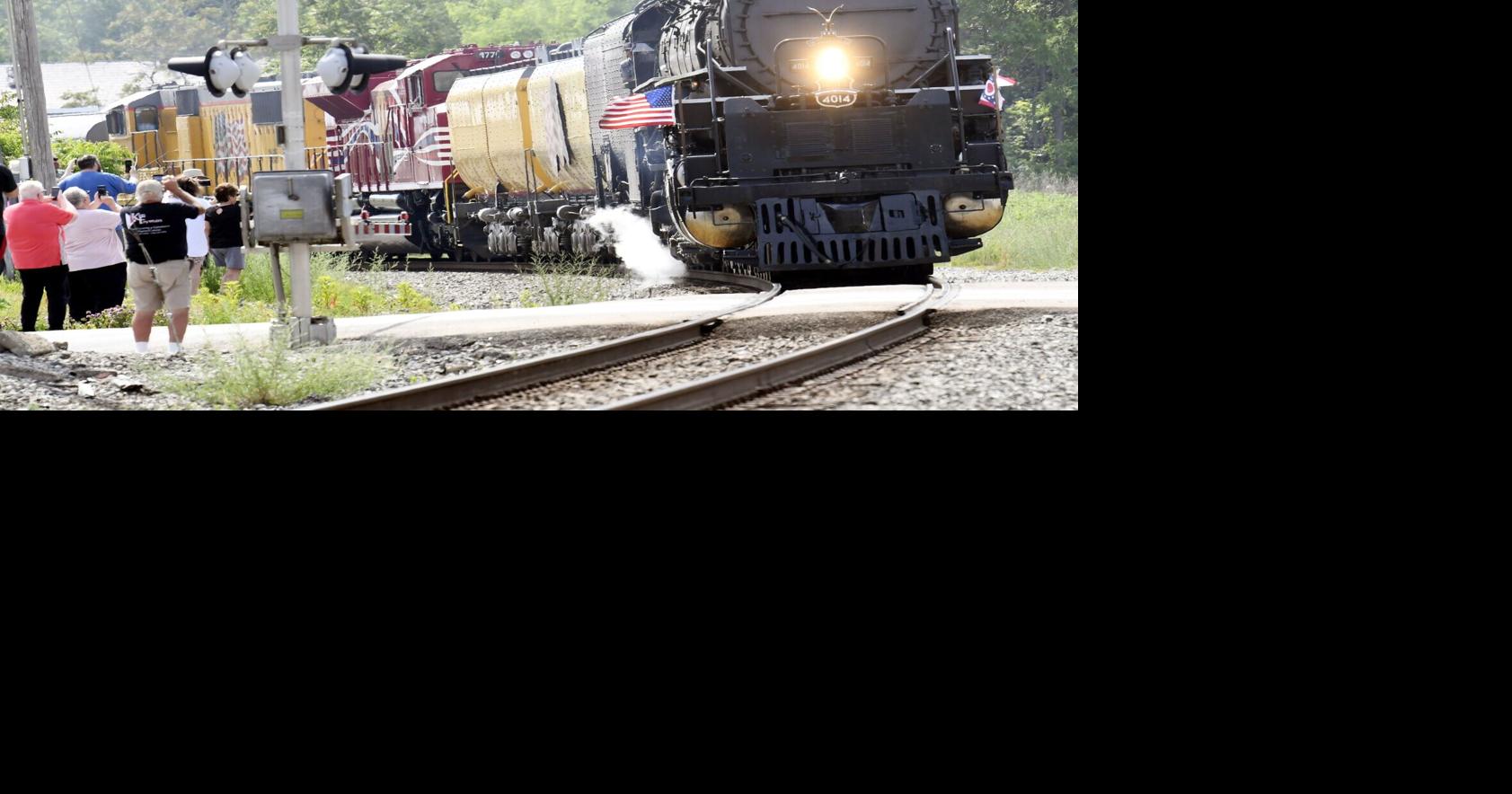 Historic steam engine comes through county on trip to celebrate country ...