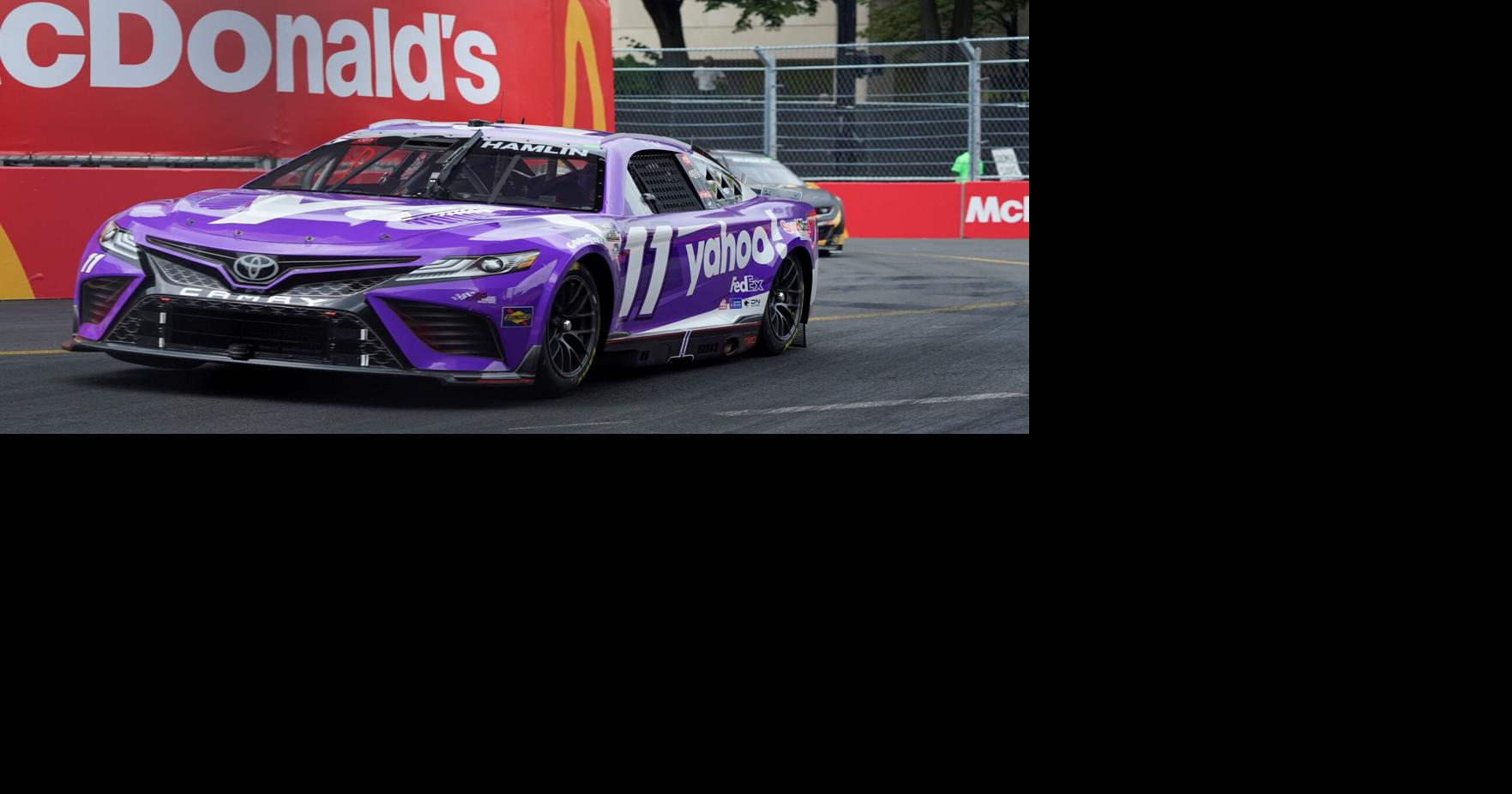 Hamlin wins pole for NASCAR Cup street race in downtown Chicago ...