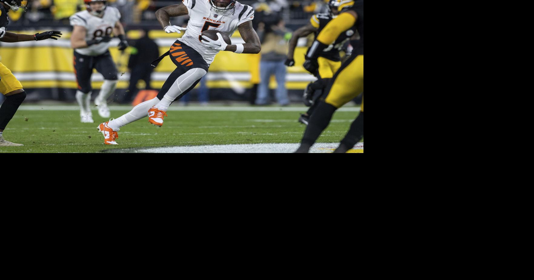 Bengals wide receiver Tee Higgins signs 1-year franchise tender ...