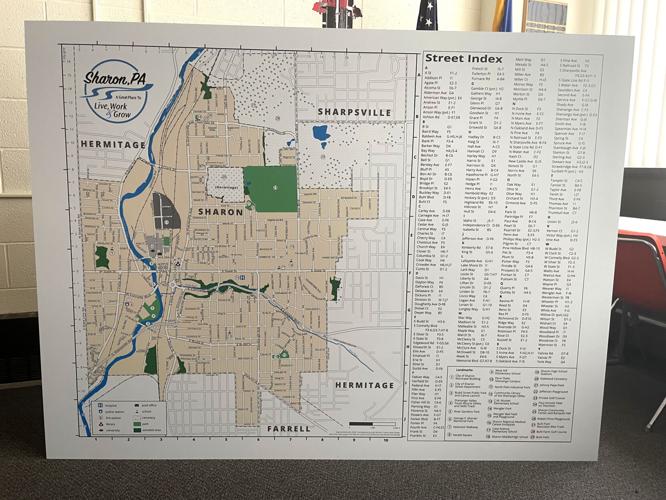 Updating official Sharon city map was a 2-year journey | News ...