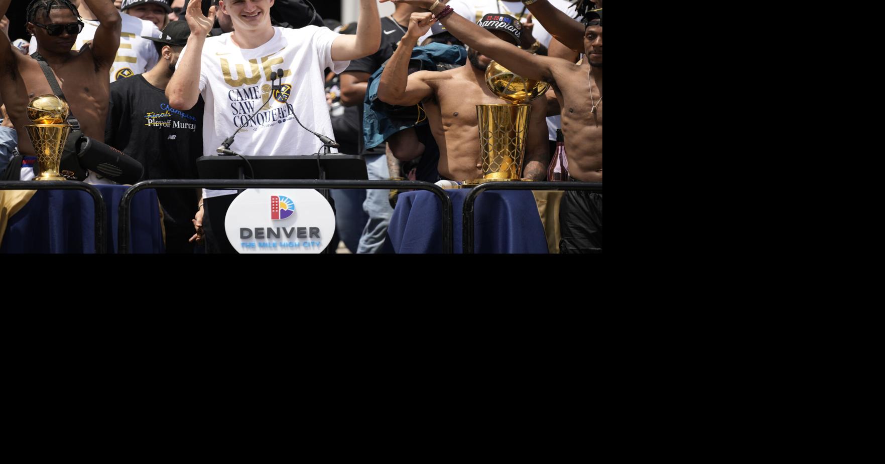 Nuggets celebrate 1st NBA title with parade through the streets of ...