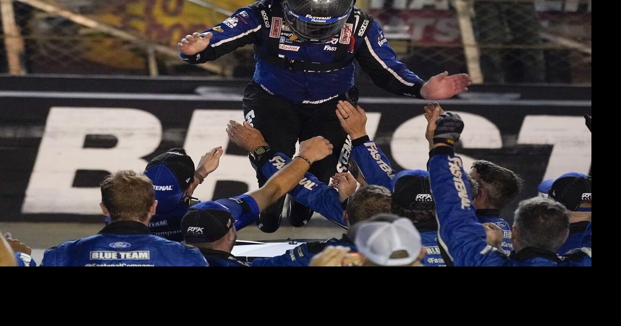 Buescher wins Bristol; Harvick, Busch, RCR out of playoffs | Sports ...