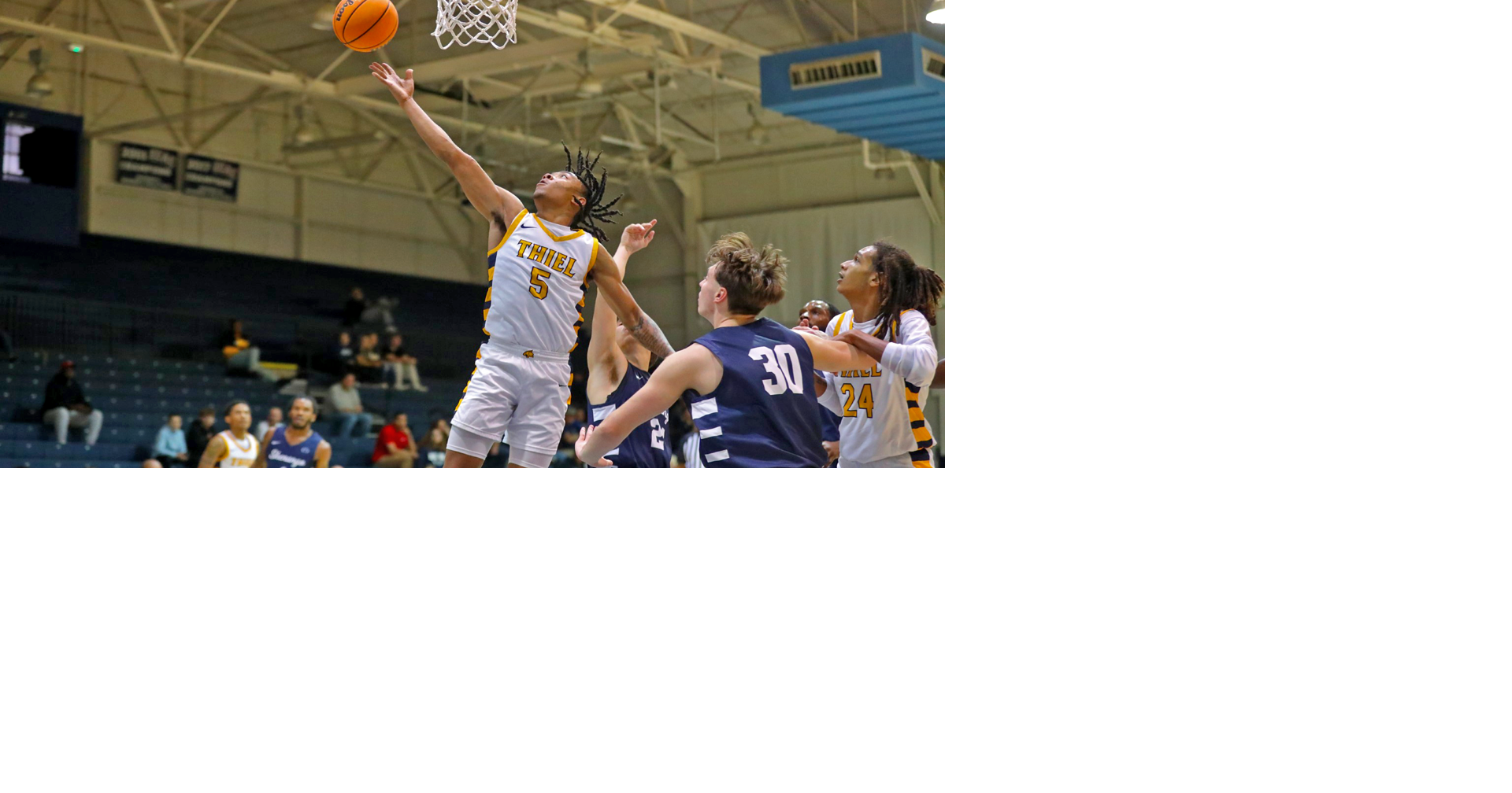 KC grad Harden fires in 28 points in Thiel's 88-70 loss to Lake Erie ...