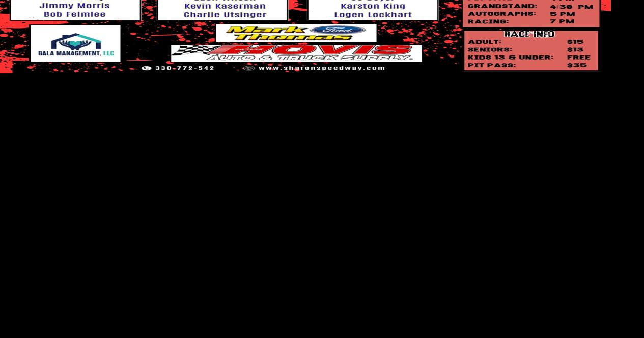Sprint Car doubleheader set for Saturday at Sharon Speedway | Sports ...