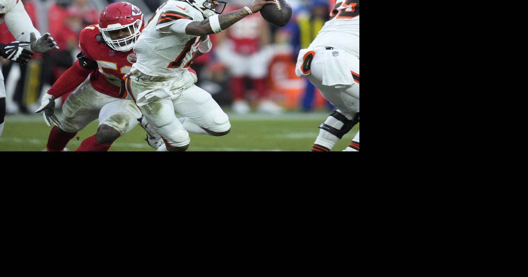 AP Source: Browns starting QB Thompson-Robinson against Bengals over ...