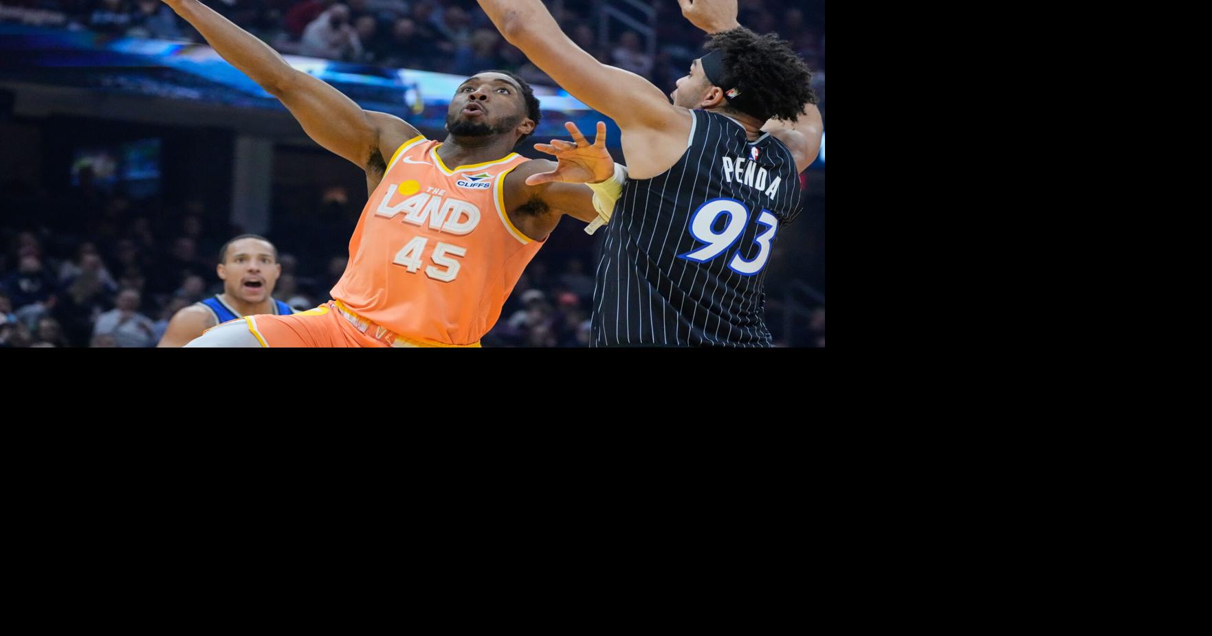 Mitchell scores 45 as Cavaliers beat Magic, 114-98, for 4th straight ...