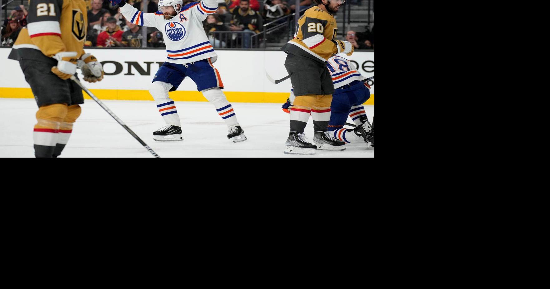 Edmonton ties series with Knights after 5-1 victory in Vegas | Sports ...