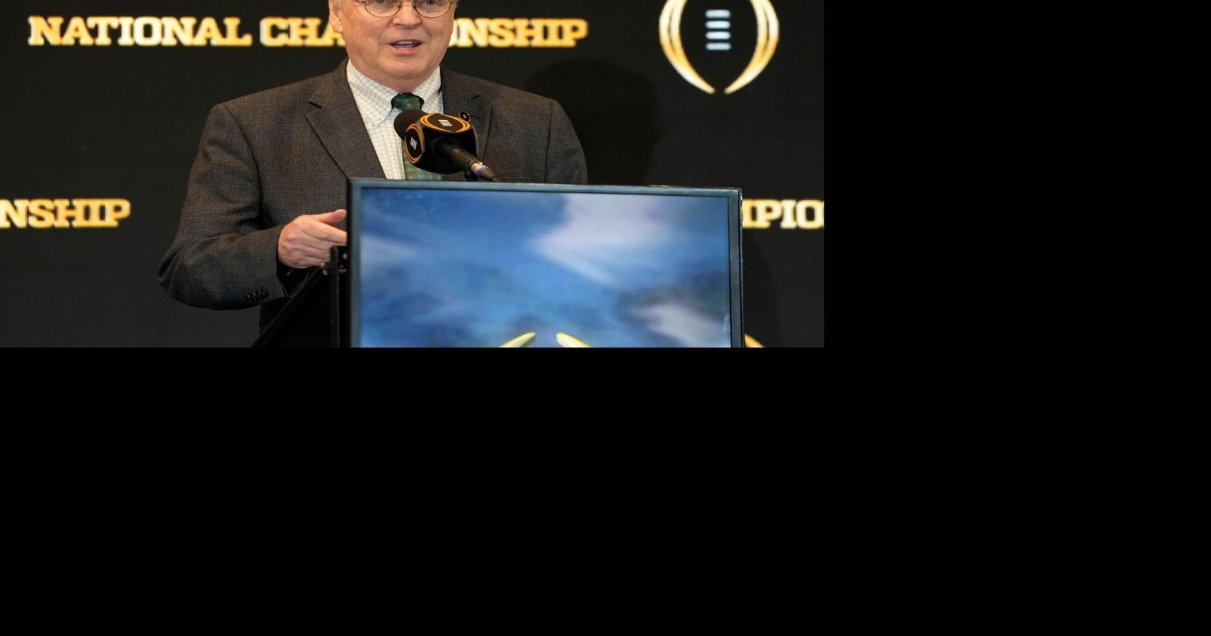 CFP executive director Bill Hancock will retire in February 2025 ...