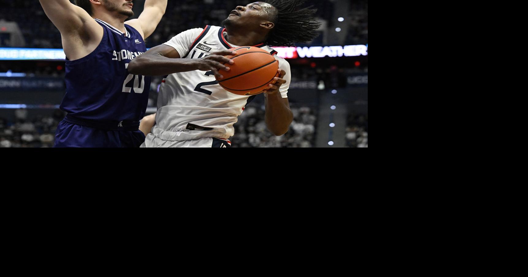 Top 25 Capsules: No. 6 UConn beats Stonehill College for 19th straight ...