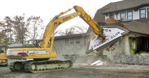 Sharon Country Club demolition begins $7 million renovation | Local ...